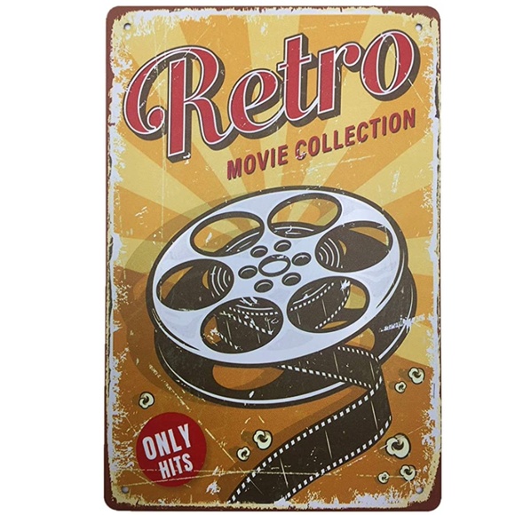 Wall Decor | New Metal Vintage Tin Sign Decorcinema Movie Retro Wall ...